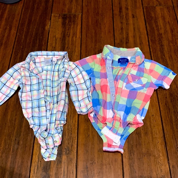 One Pieces | 2 Button Down Onesies | Poshmark